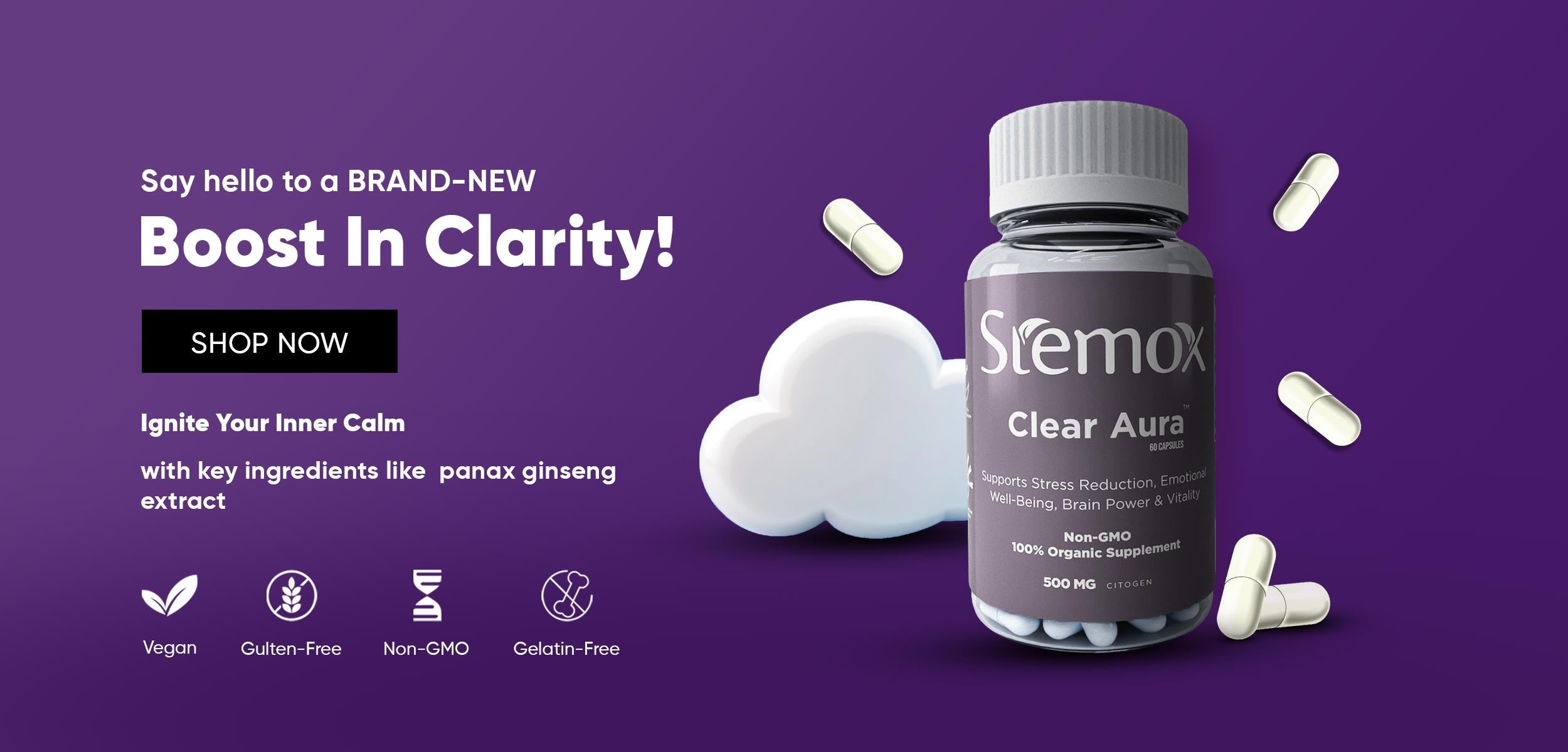 Stress Reduction Supplements for Mental Calm & Energy – Clear Aura ...